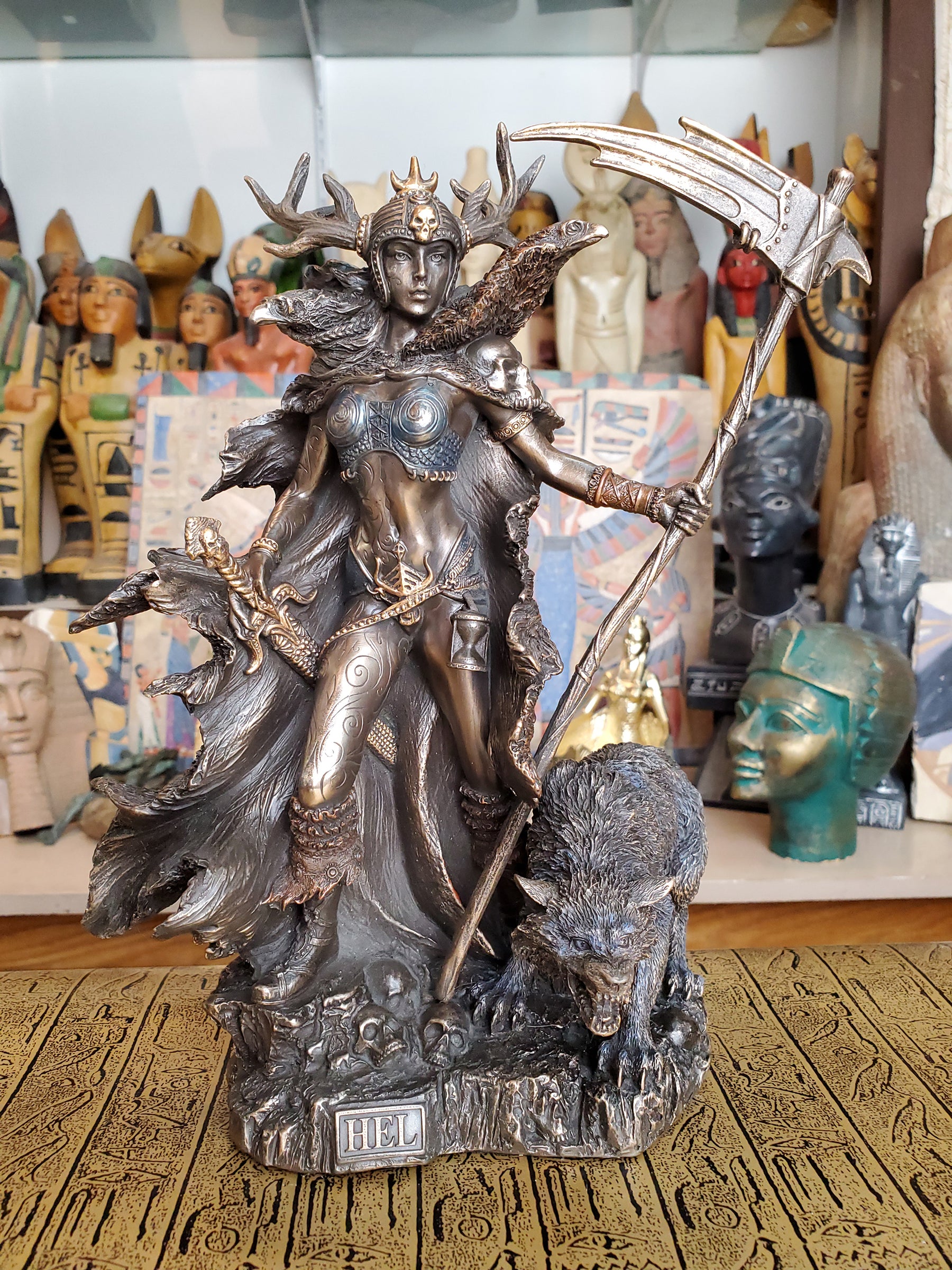 Hel Statue - Norse Goddess of the Dead & Underworld – Son Of The Pharaoh