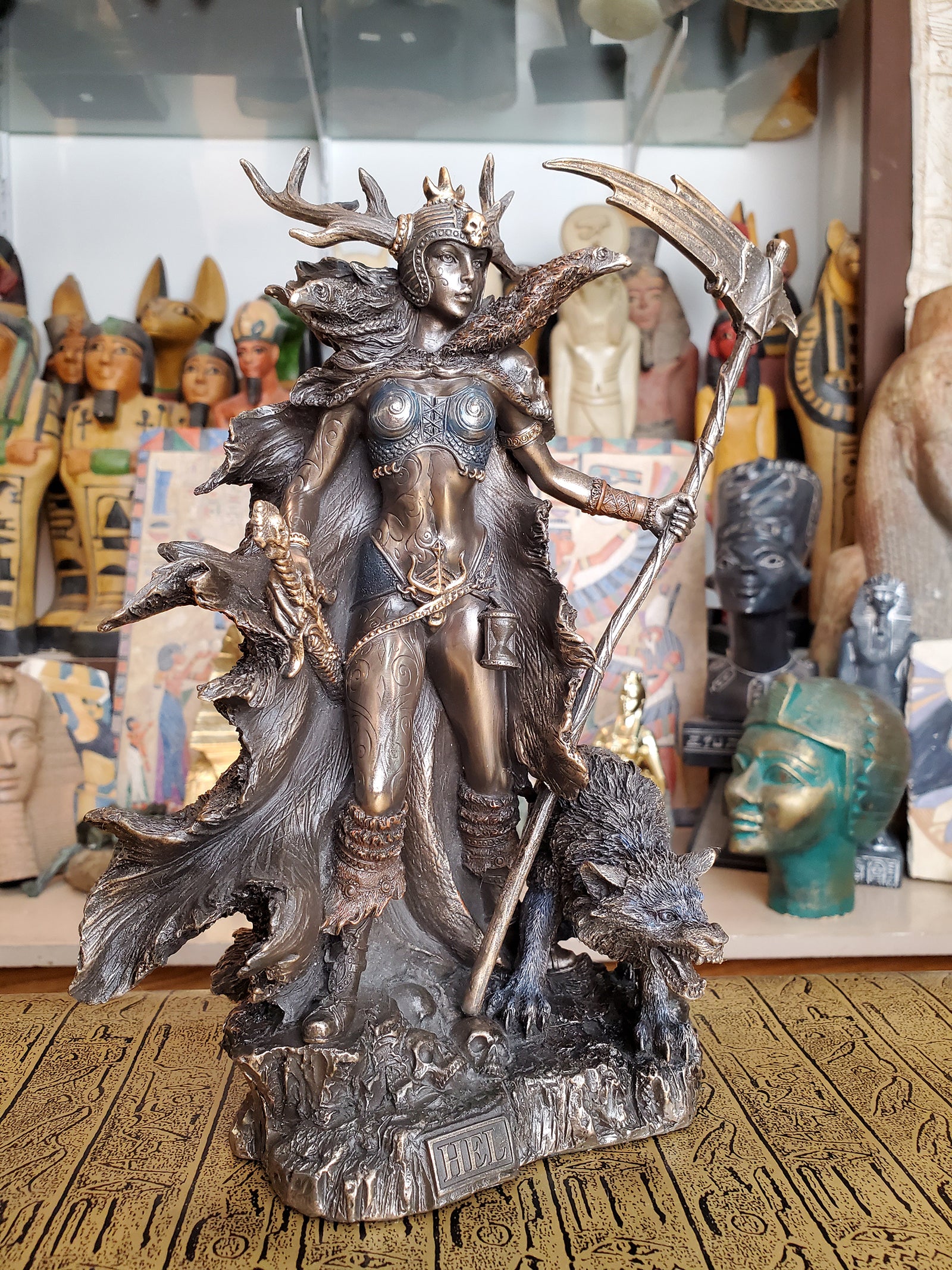 Hel Statue - Norse Goddess of the Dead & Underworld – Son Of The Pharaoh
