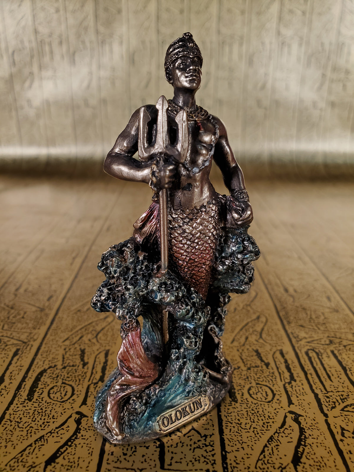 Olokun Mini Statue – Son Of The Pharaoh
