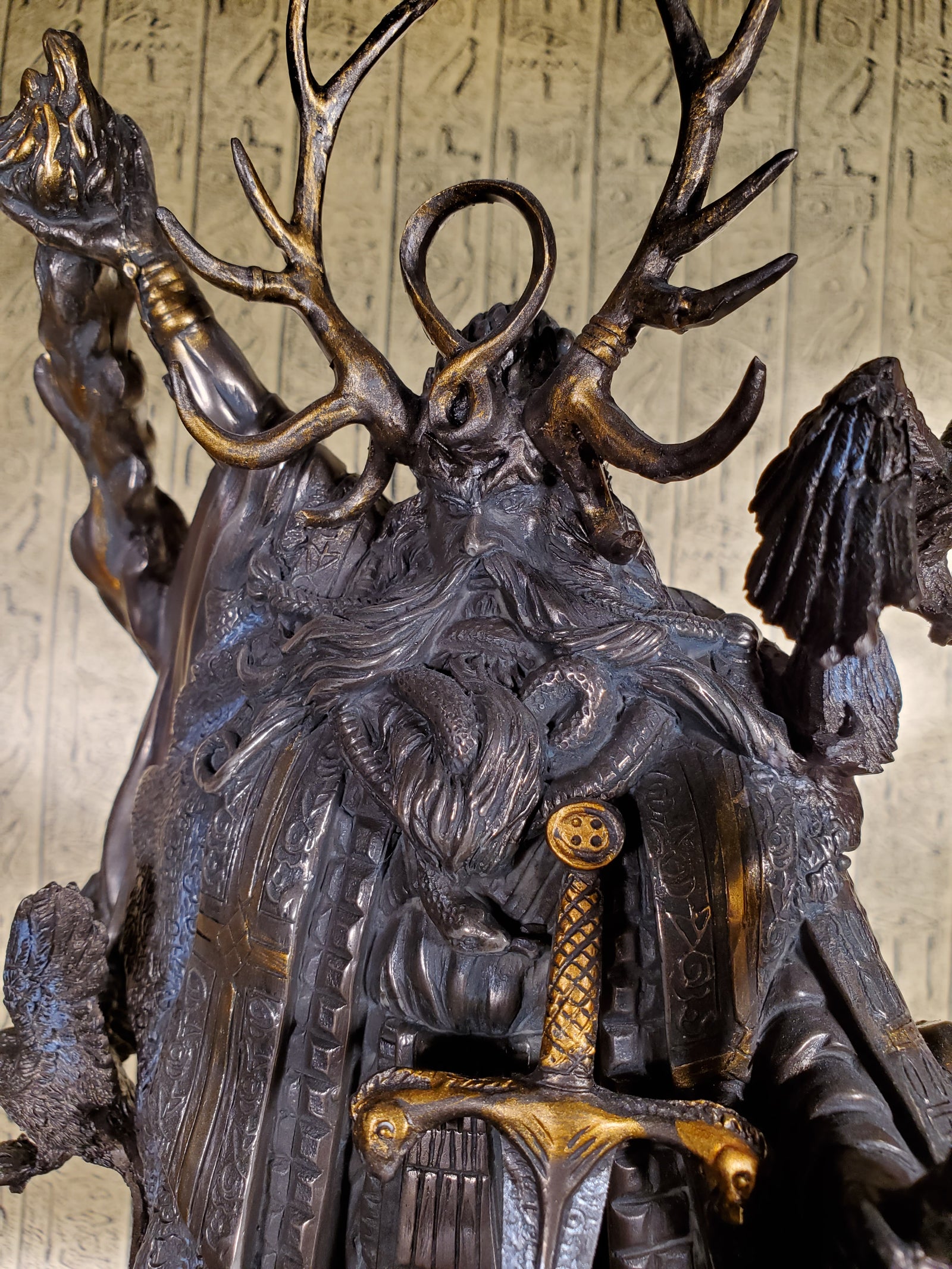 Merlin Statue – Son Of The Pharaoh