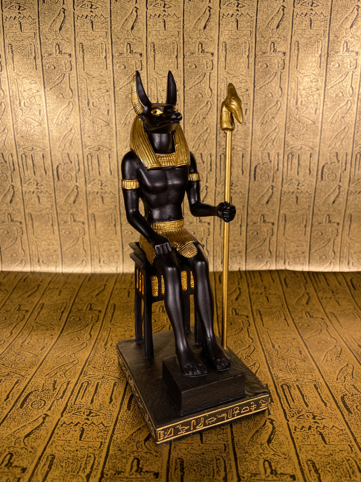Anubis Seated Statue – Son Of The Pharaoh