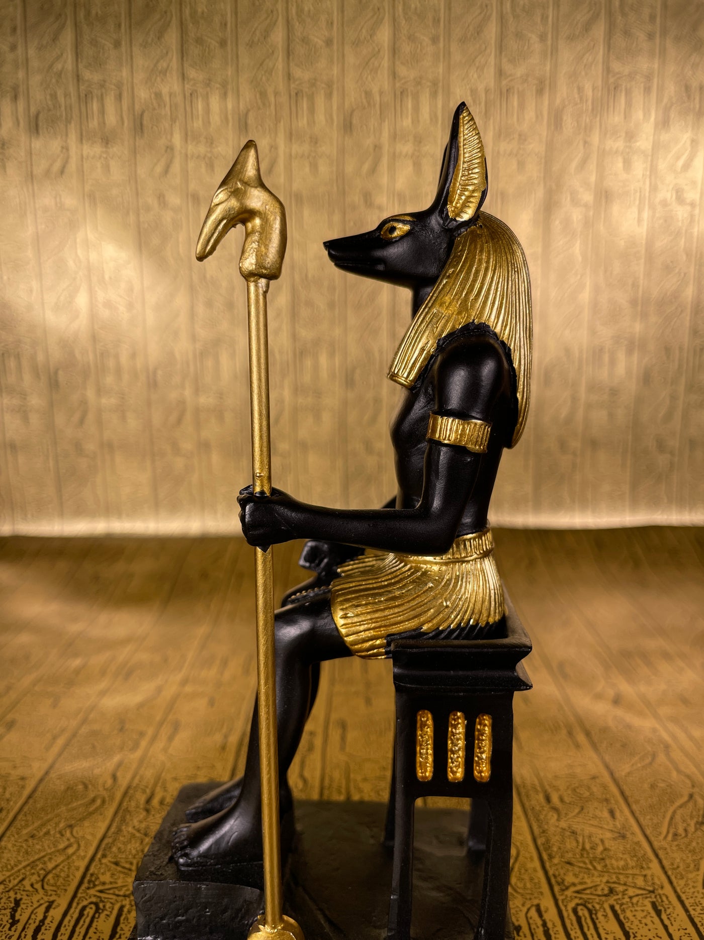 Anubis Seated Statue – Son Of The Pharaoh