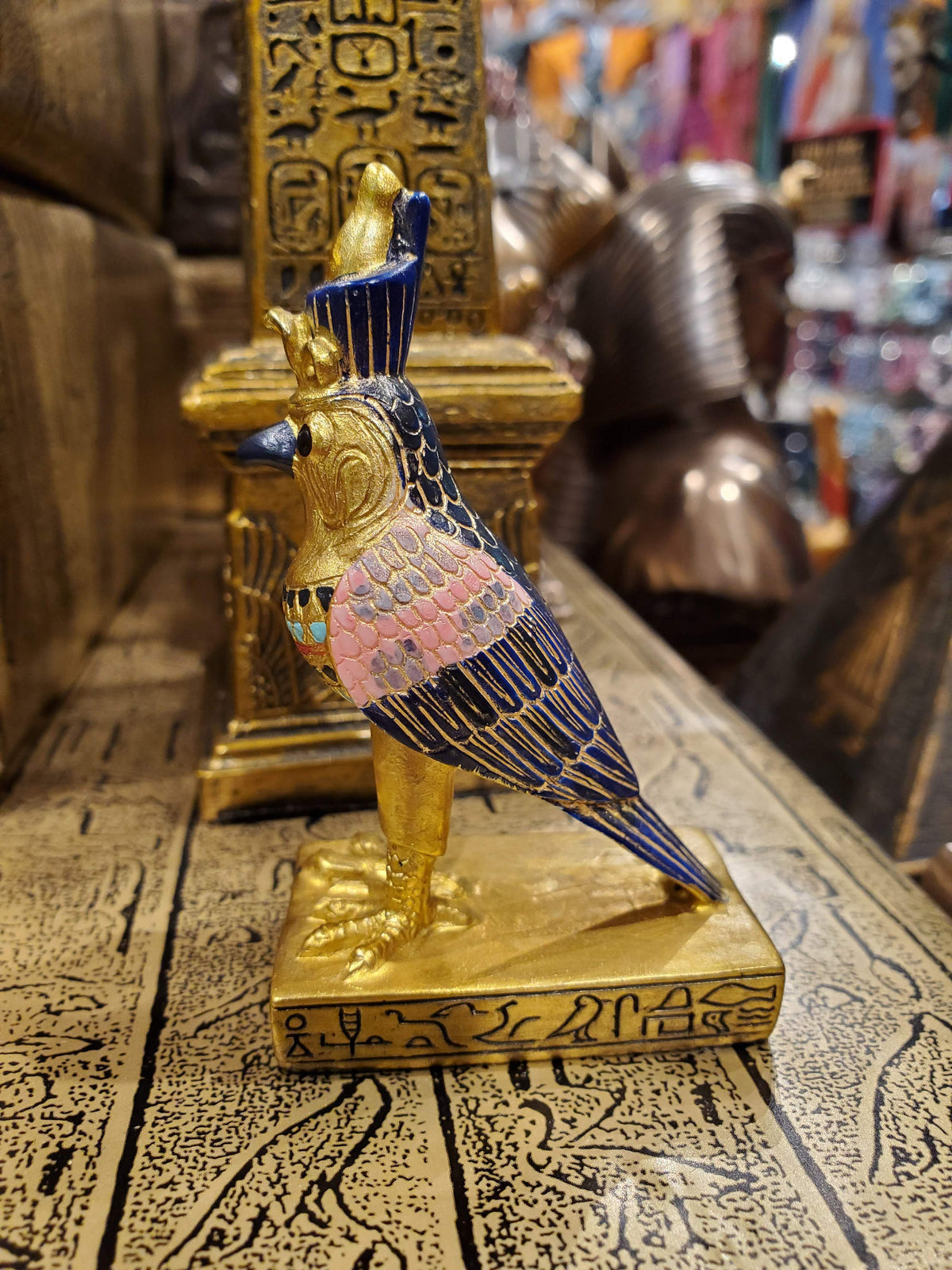 Golden Horus Mini Statue – Son Of The Pharaoh